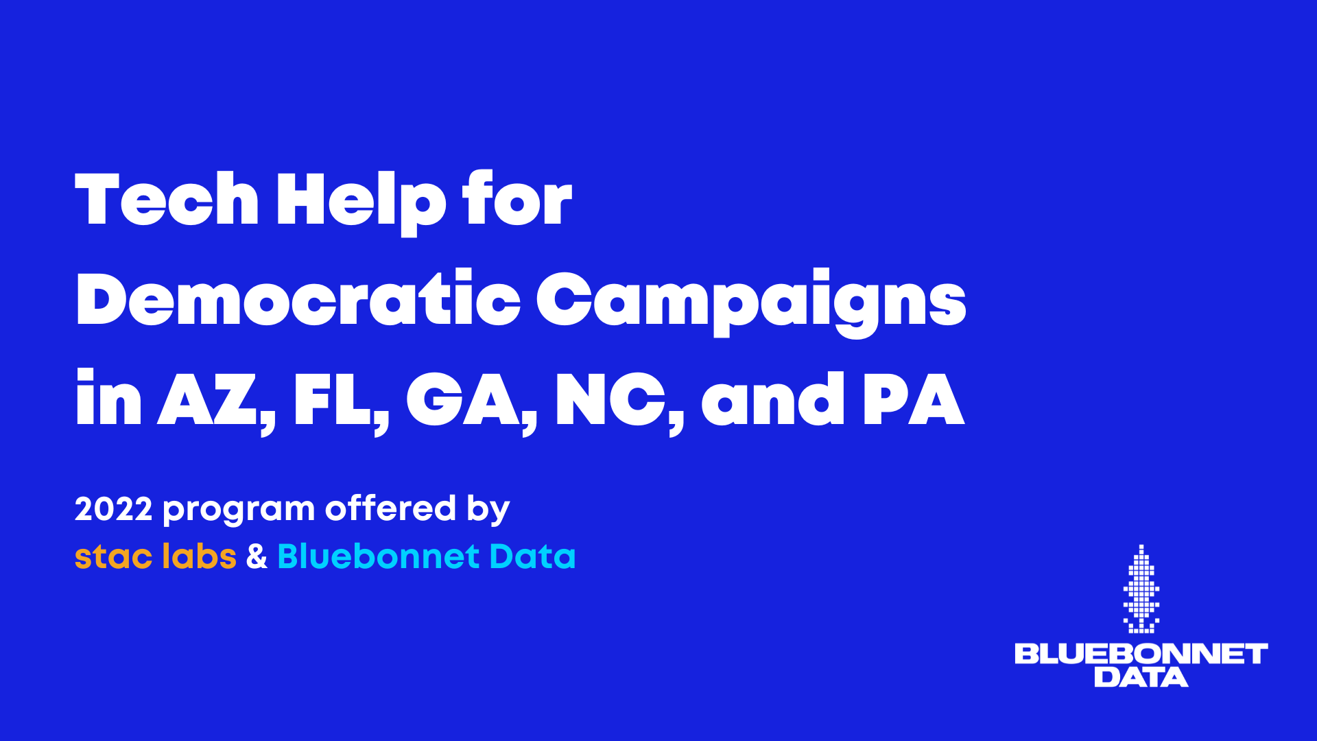 Campaign Tech Program Guide