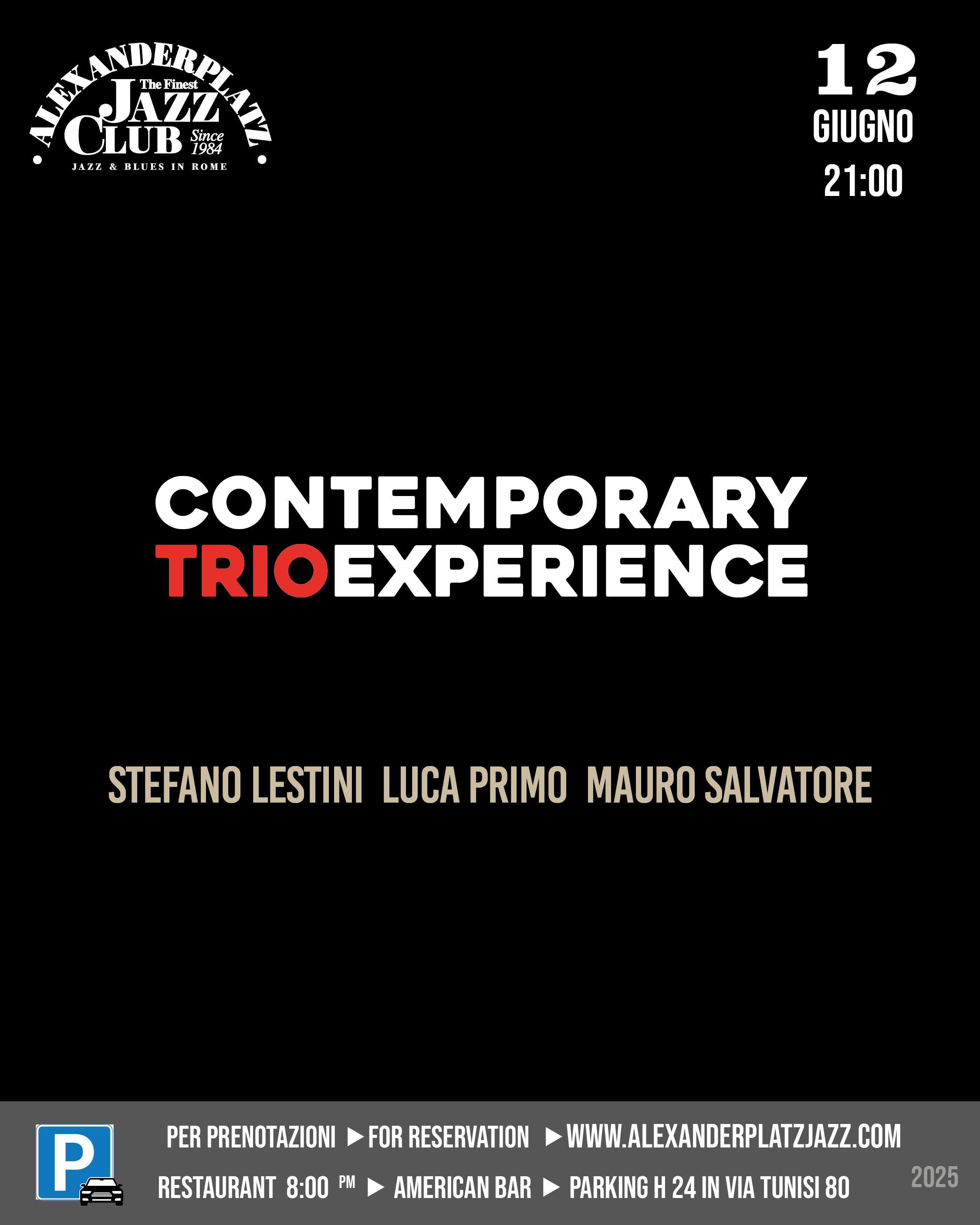 CONTEMPORARY TRIO EXPERIENCE | alexanderplatzjazzcl