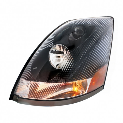 United Pacific 31312 Blackout Headlight For 2003-2017 Volvo VN/VNL ...