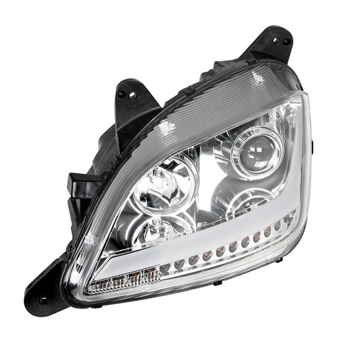 United Pacific 35812 Chrome Projection Headlight With LED Position ...