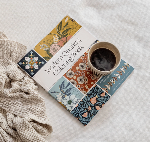 Modern Quilting Coloring Book | Kilnfolk Clay Studio
