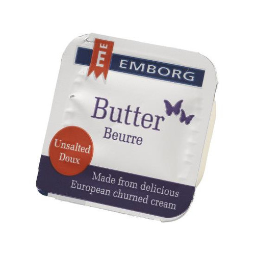 Unsalted Butter Portions EMBORG | Admac Ltd