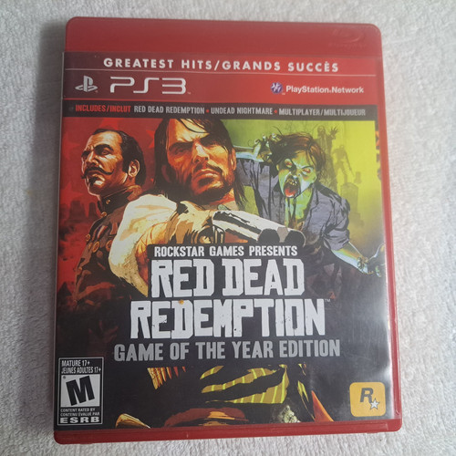 Playstation 3 - Red Dead Redemption Game of the year edition ...