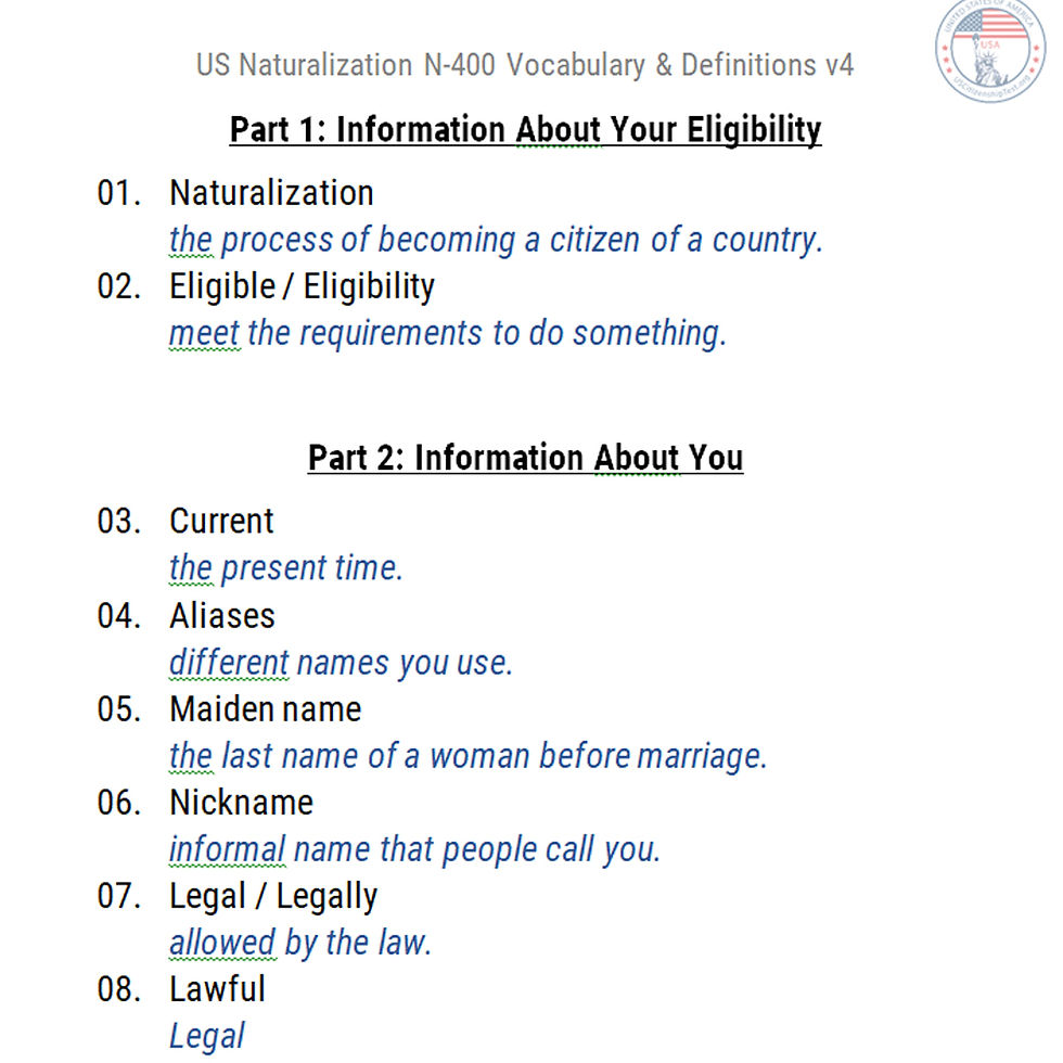Study Materials | USCitizenshipTest