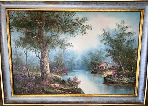 IRENE CAFIERI - Original Oil on Canvas | artcollectantiques