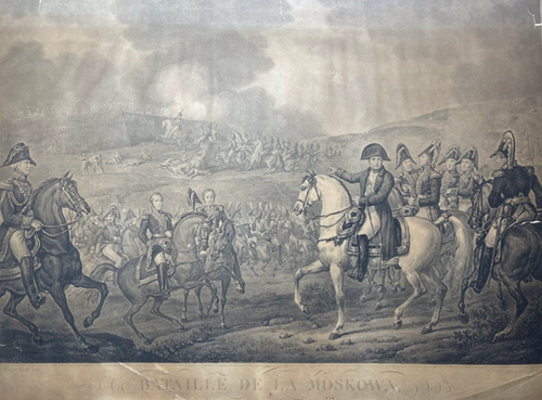 "Bataille de la Moscowa" Lithograph | artcollectantiques