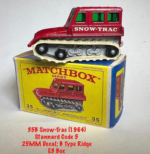 Snow Trac (Tampo Snow-Trac) | Matchbox.CR