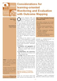 OM ideas 2: Considerations for learning-oriented Monitoring and ...