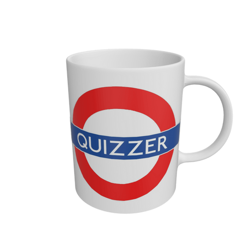 Underground Quizzer - mug | Allthingsquiz