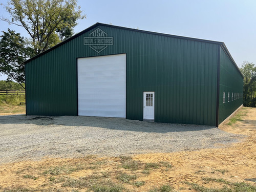 High-Tech Clear Span 60x120 Metal Building | USA Metal Structures