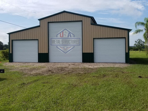 Custom 48x40 High-Tech Metal Barn | USA Metal Structures