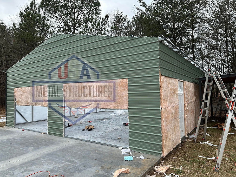 Shop Metal Buildings Structures Usa Metal Structures 5 7