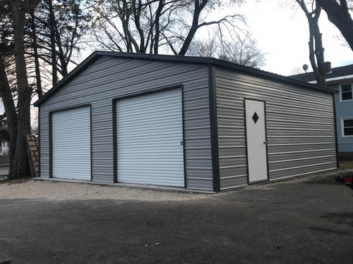 2) Bay 30'x30' Garage | USA Metal Structures