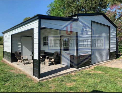Custom 20x25 Metal Building | USA Metal Structures
