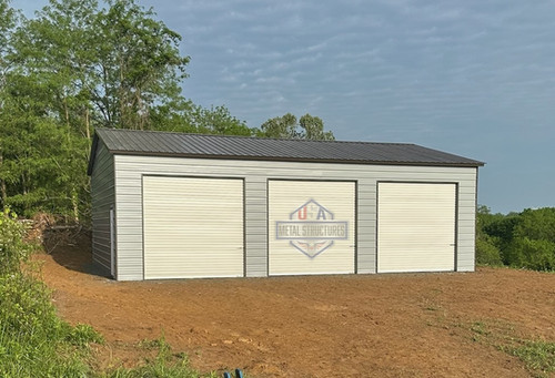 1,200sqft 3-Bay Metal Building | USA Metal Structures