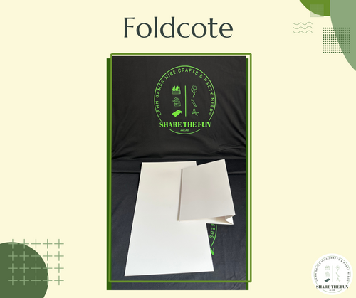 FOLDCOTE 330gsm with Score lines for Desk Calendar | Share The Fun Studio
