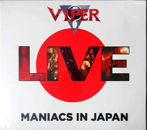CD - Viper ‎– LIVE - Maniacs In Japan | Cogumelo Records