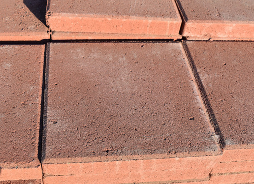 12x12 Patio Tile Red | Canby Landscape
