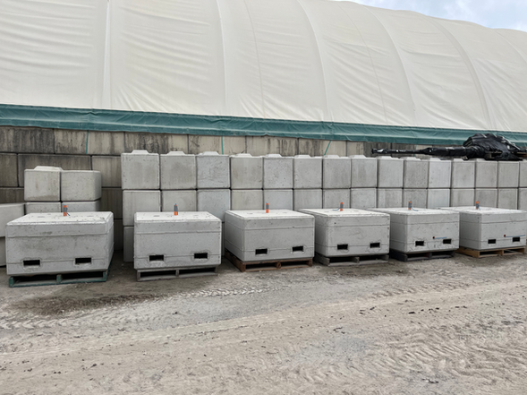 Temporary Lighting Poles | Precast Concrete Aus