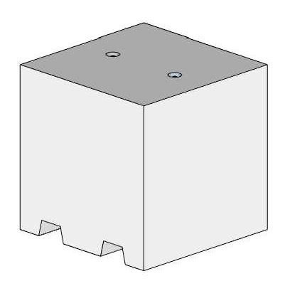 1200h x 1000w x 1000l Kelly Block