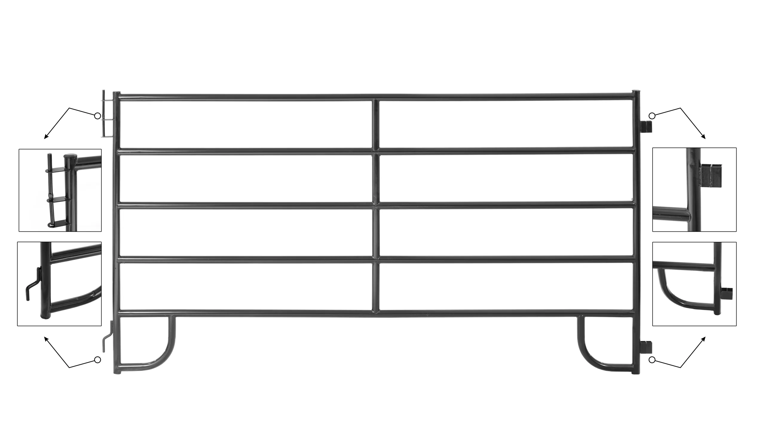 Medium Duty Corral Panel 12' | IWF