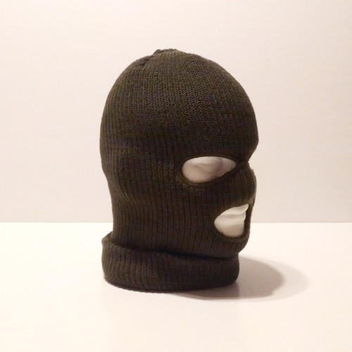Olive Drab 3 Hole Balaclava | wwasd