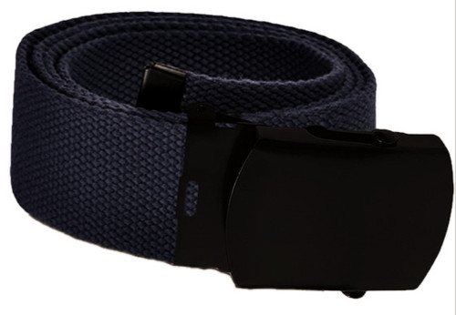US Army Midnight Blue Canvas Style Belt-New | wwasd
