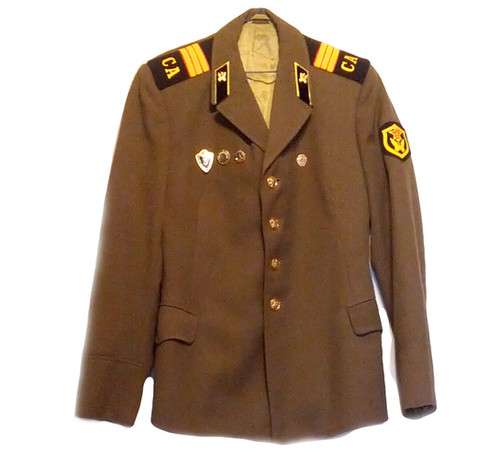 Soviet Army Officer's Uniform Jacket With Regalia | wwasd