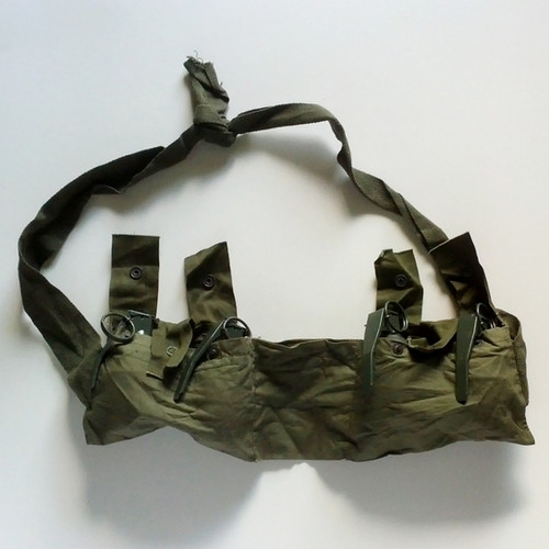 U S Army Surplus Veitnam Era M79 6 Pocket Bandolier | wwasd