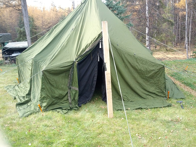 Canadian Army Surplus 10 Man Arctic Tent-Complete | wwasd
