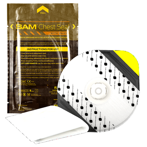 SAM Chest Seal With Valve | wwasd