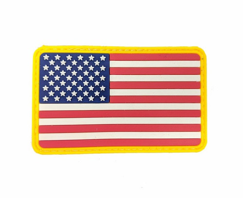 United States Stars & Stripes Rubber Patch | wwasd