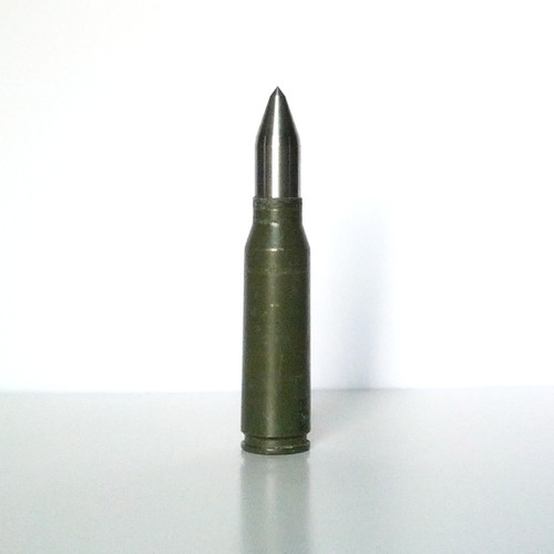 Surplus 25mm (Caliber) Steel Case & Dummy Slug (Inert) | wwasd