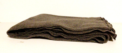Canadian Military Surplus Vintage Wool Blanket | wwasd