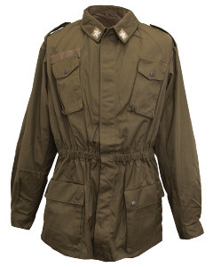 Italian Army Surplus WW2 Olive Drab Combat Shirt/Jacket | wwasd