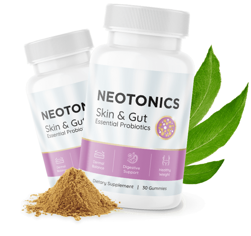 Neotonics Review Skin -Gut Connection with Neotonics -Skin-Gut Gummies: