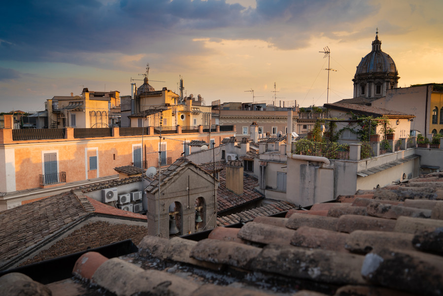 The Vista Rooftop Club, Panoramic cocktail bar in Rome | rooftop | Via ...