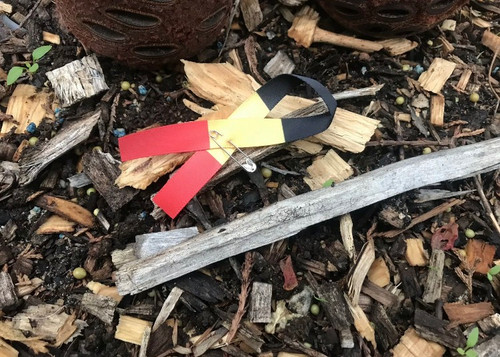 Aboriginal Ribbon Pin | KaToBi