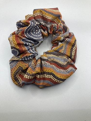 Aboriginal Scrunchies Jijaka Desert Country 🖤 | KaToBi