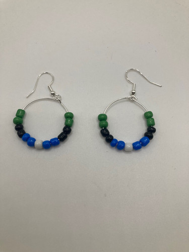 Hand made Beaded Torres Strait Island “ Our Conversation ” Earrings ...