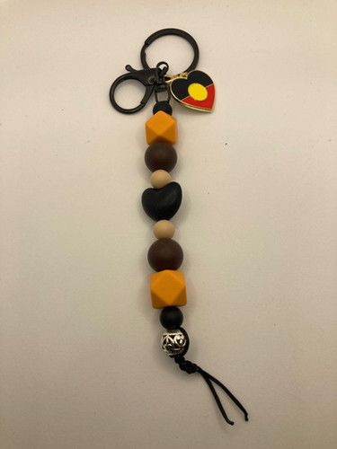 Aboriginal "Mother Earth " Keyring | KaToBi