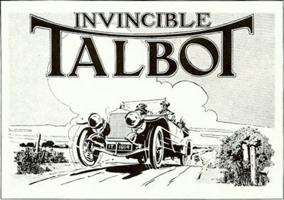 Apparently, not all Talbot's were Invincible...