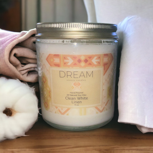 Clean White Linen | Dream Scents Candles