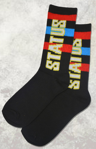 “Status” Striped Socks | Status Apparel DC