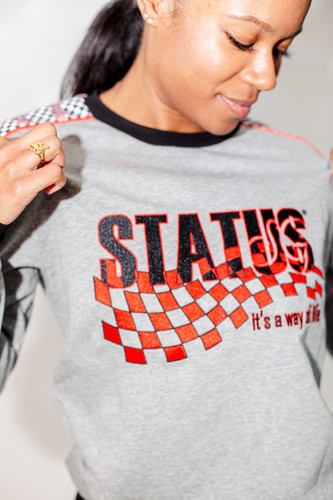 "Status Racing" Crew Neck | Status Apparel DC