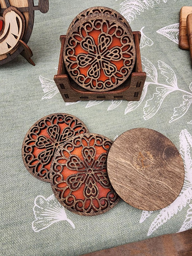 3D layered Coasters | Gifts by AnnLee