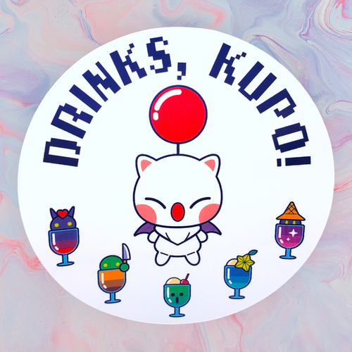 Moogle Sticker | HollowGraphic