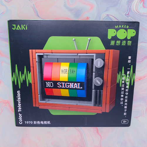 Retro TV Building Blocks | HollowGraphic