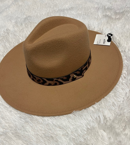Cheetah Felt Hat | Craftee Corner