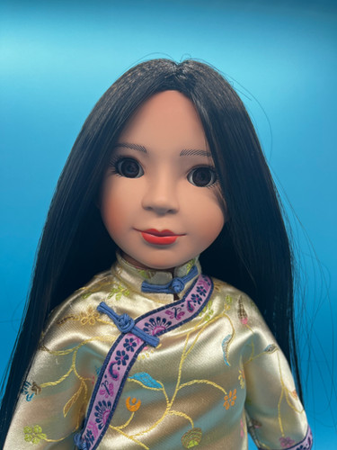 Ana Ming Chinese Dynasty Doll 18" slim line | Burba Designs